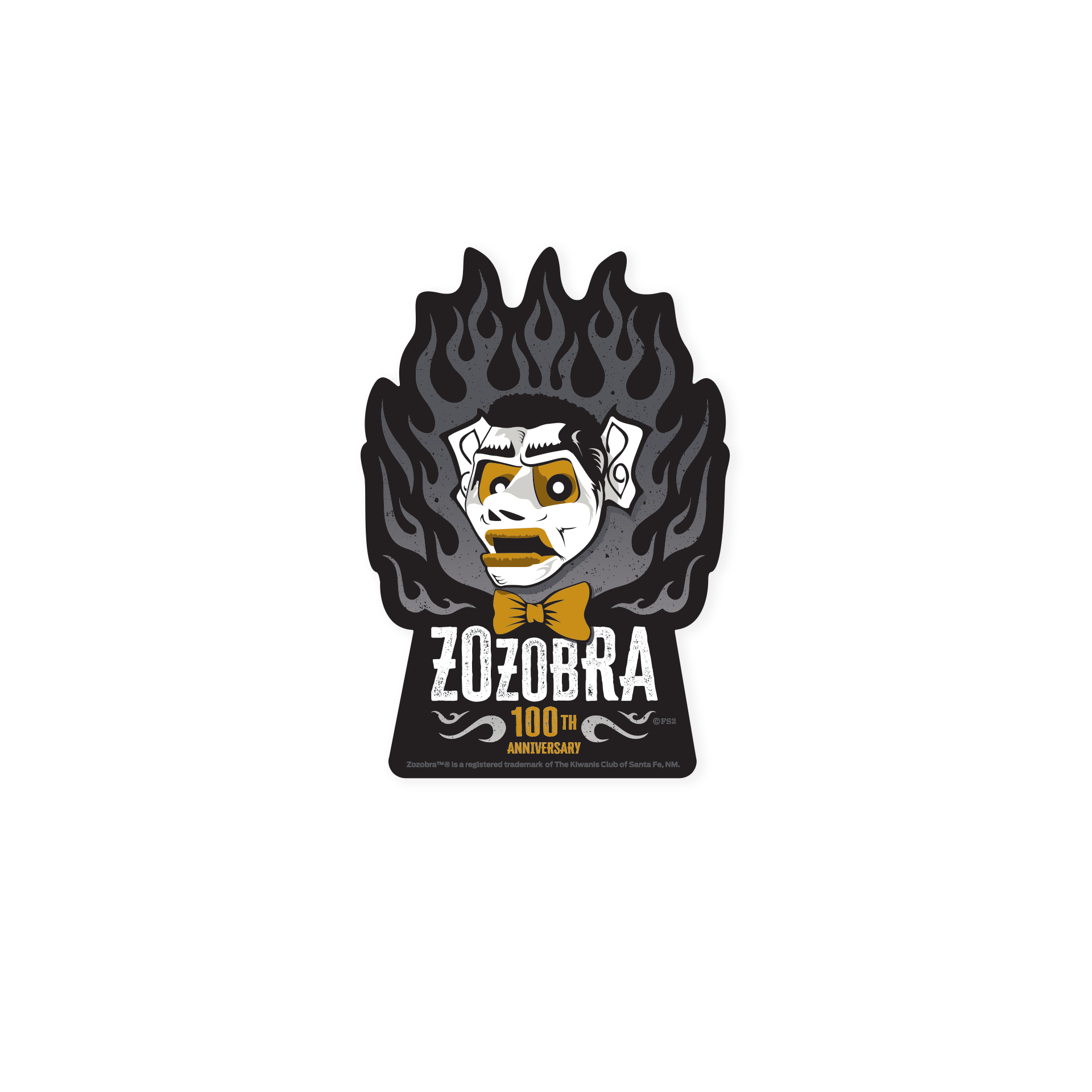 Zozobra 100th Anniversary Sticker – FS2 Supply Co.
