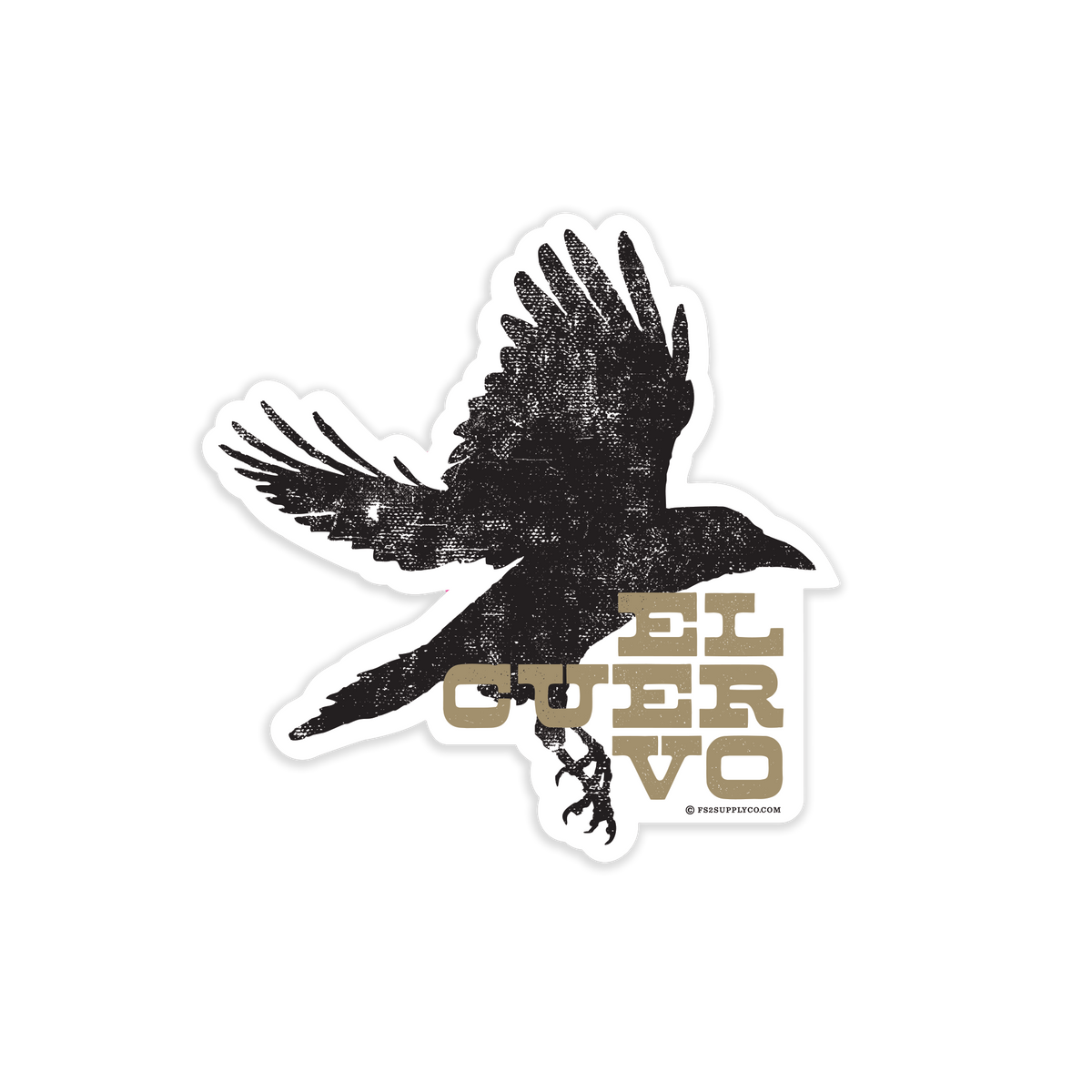 El Cuervo "The Crow" Sticker – FS2 Supply Co.