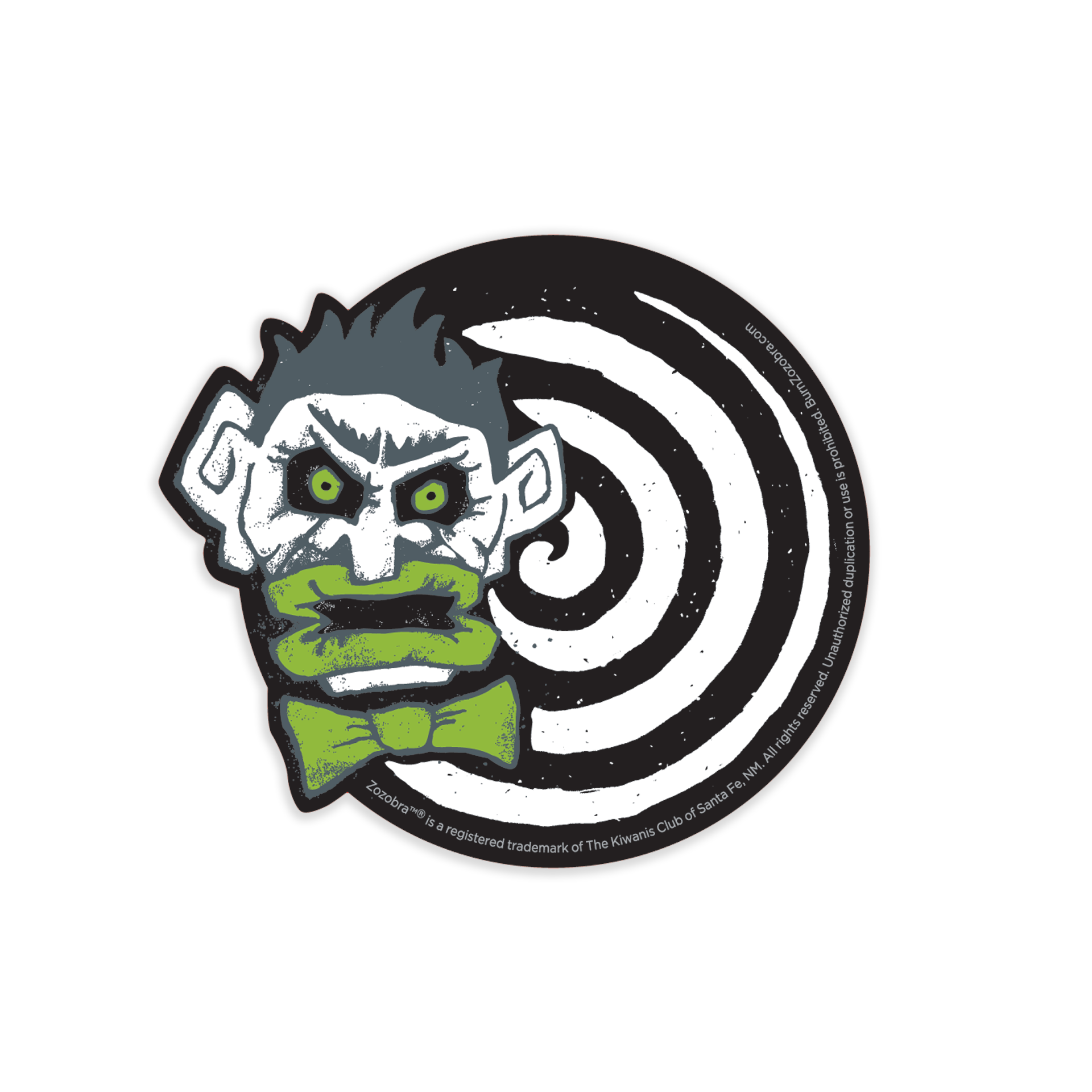Zozobra Spiral Sticker – FS2 Supply Co.